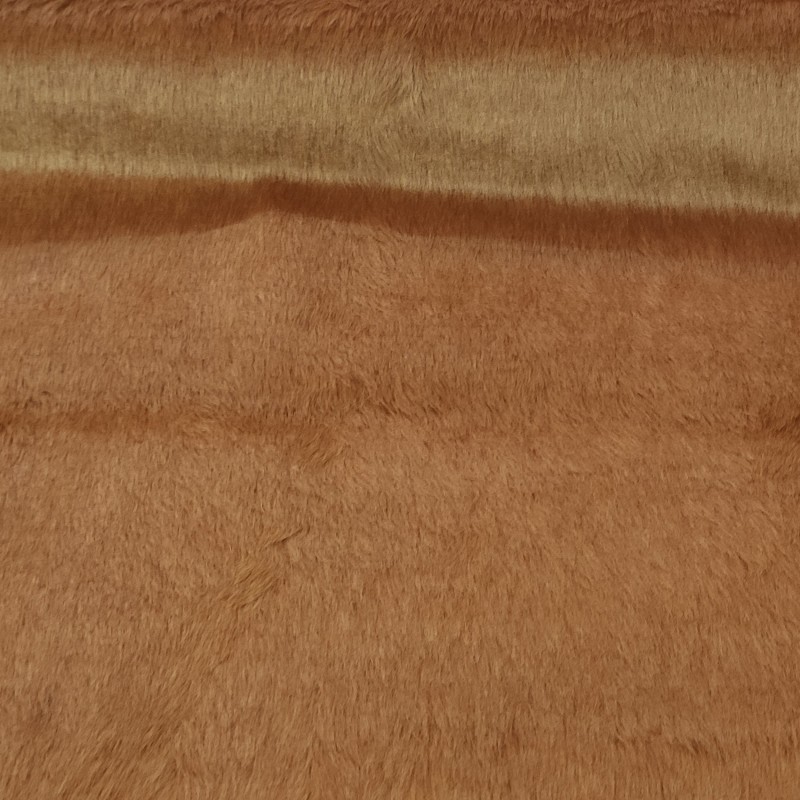 Chestnut Standard Short Pile Faux Fur Fabric
